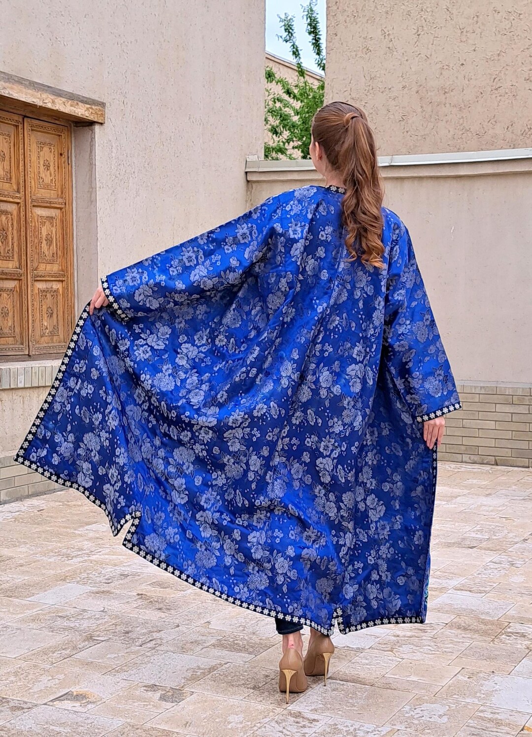 Uzbek Taffeta Chapan, Coat, Robe From . Unisex, Free Size. - Etsy
