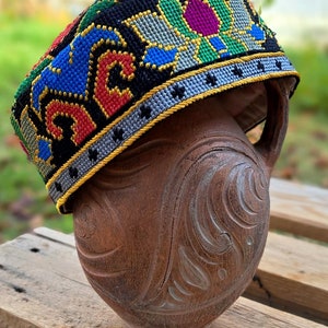 Traditional Uzbek Headwear Duppi Cap, Skullcap. - Etsy