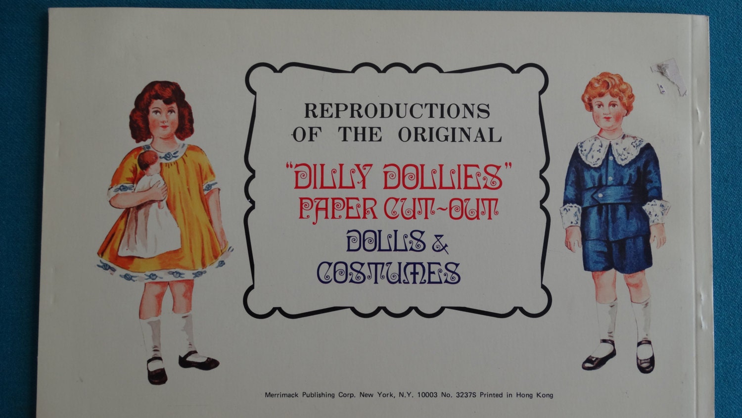 Dilly Dollies Paper Cut-out Dolls & Costumes Reprocutions of the ...