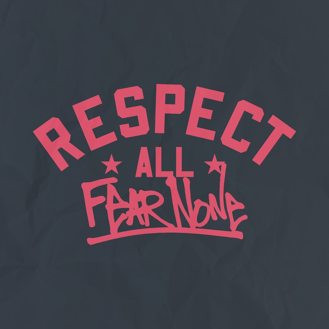 Respect All Fear None Downloadable Asset SVG Printable Cricut ...