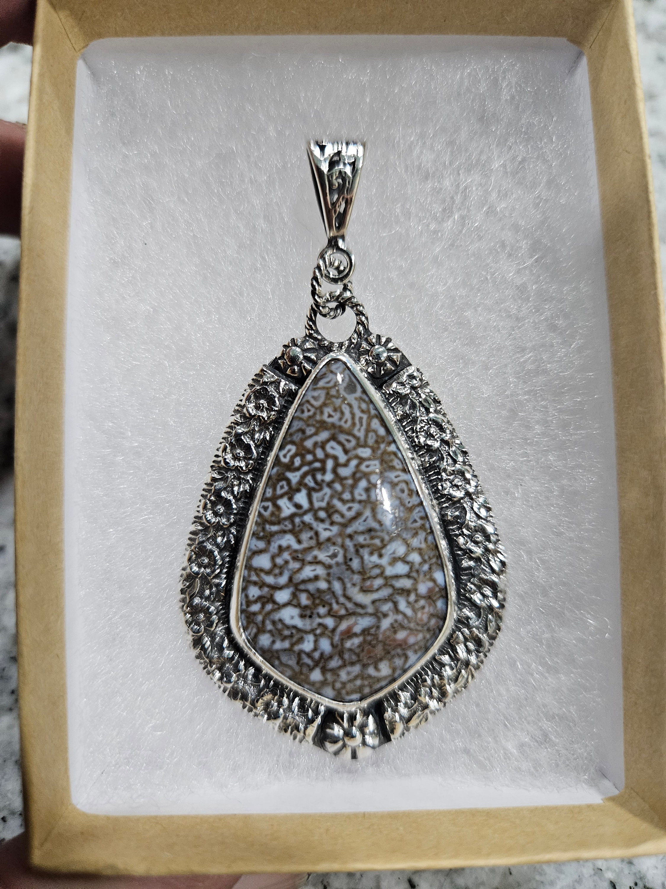 Dinosaur Bone Pendant Custom Artisan Handmade 925 - Etsy