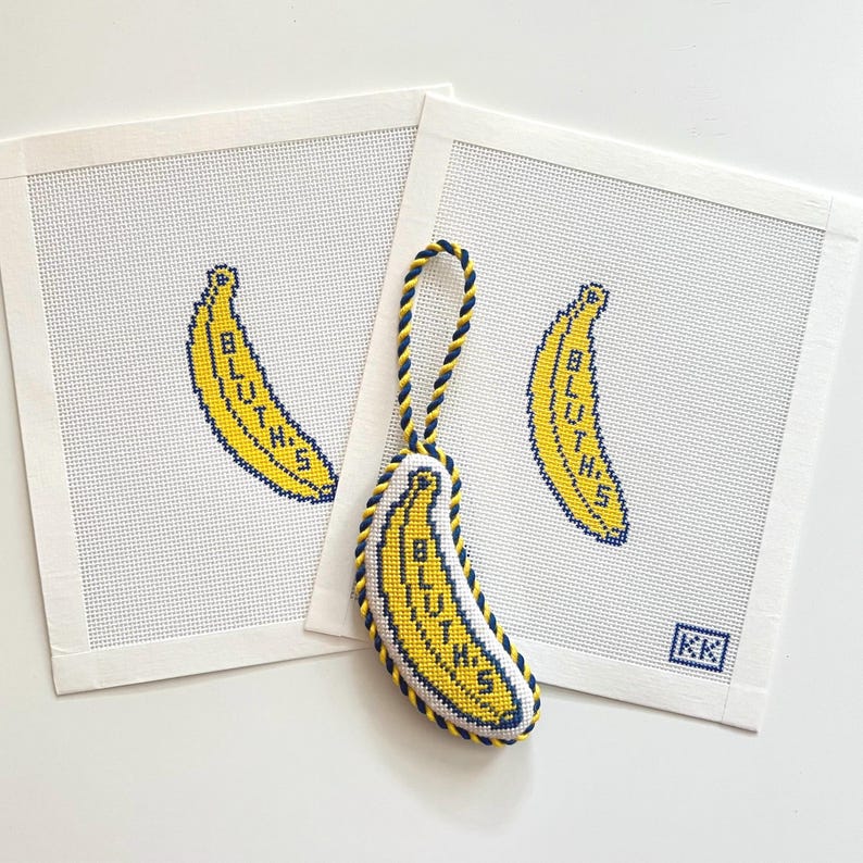 Arrested Development Needlepoint Canvas - Bluth Banana - Etsy