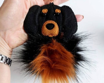 Dog Key Ring | Etsy UK