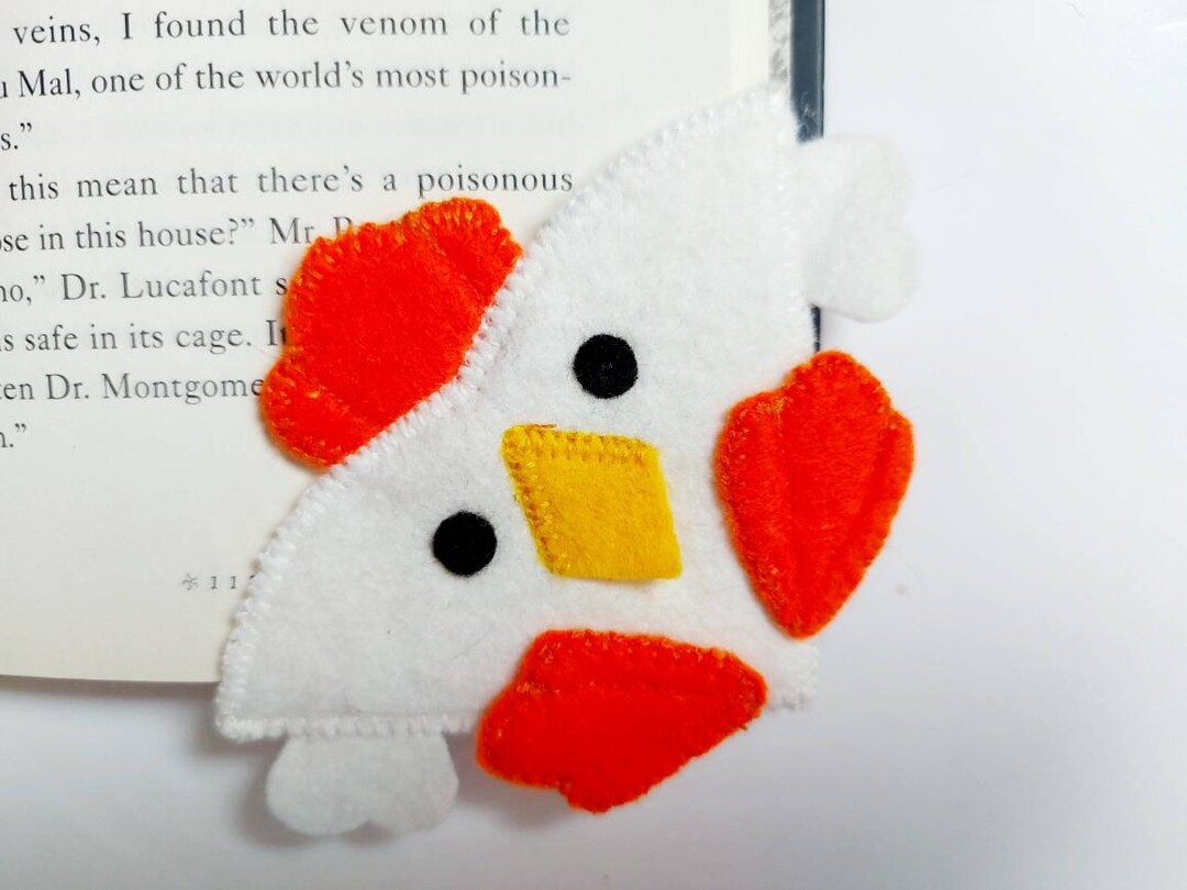 Chicken Bookmarks, Kids Reading Gifts, Pocket Money Gift for Bookworm ...