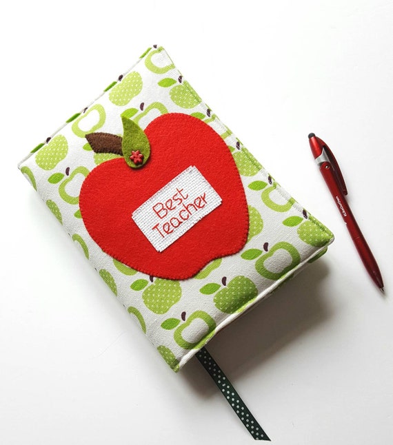 Thank You Teacher Gift Best Teacher Notebook Apple Academic - Etsy