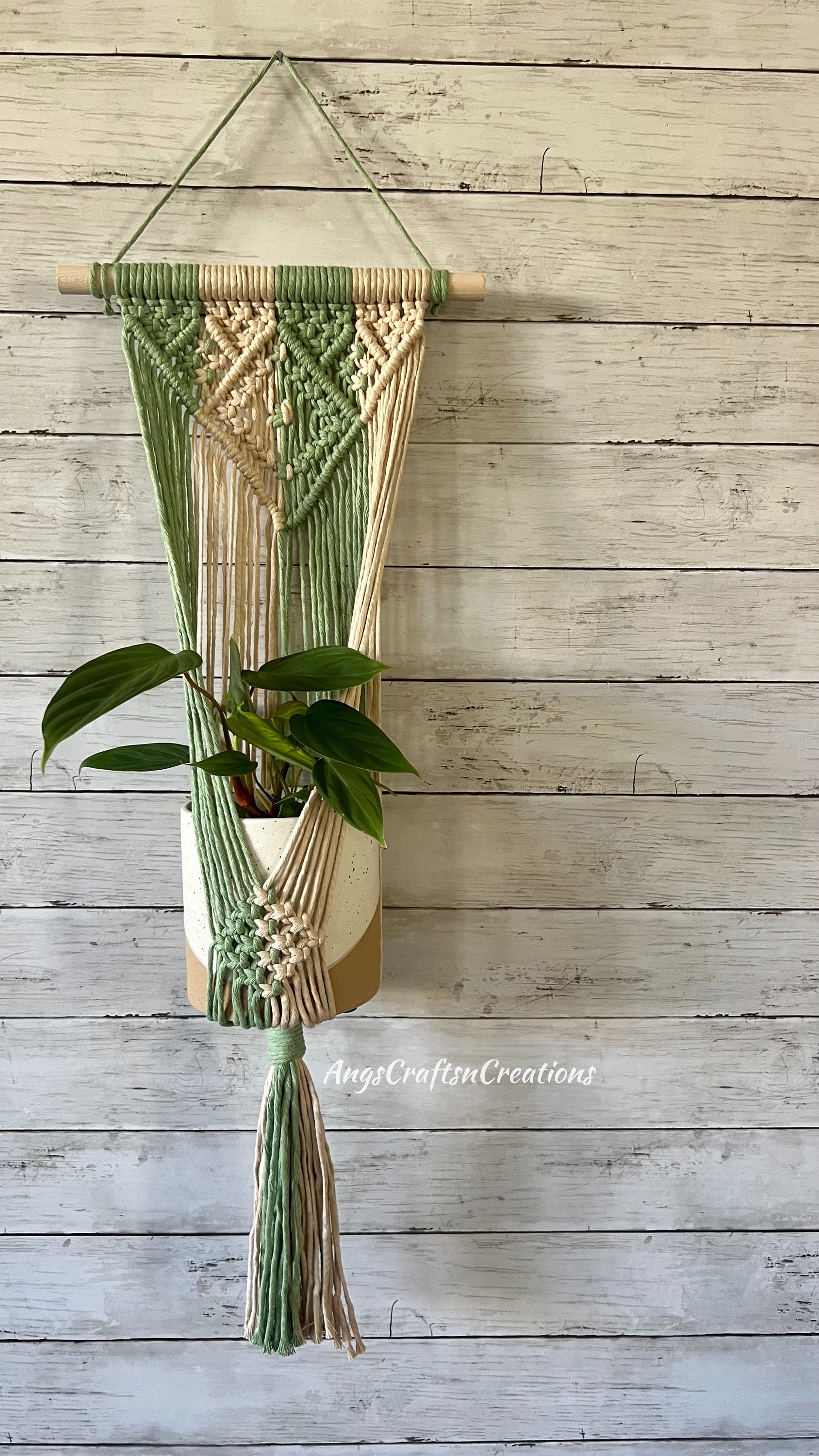 Macrame Wall Plant Hanger/plant Hanger Home Decor/boho - Etsy
