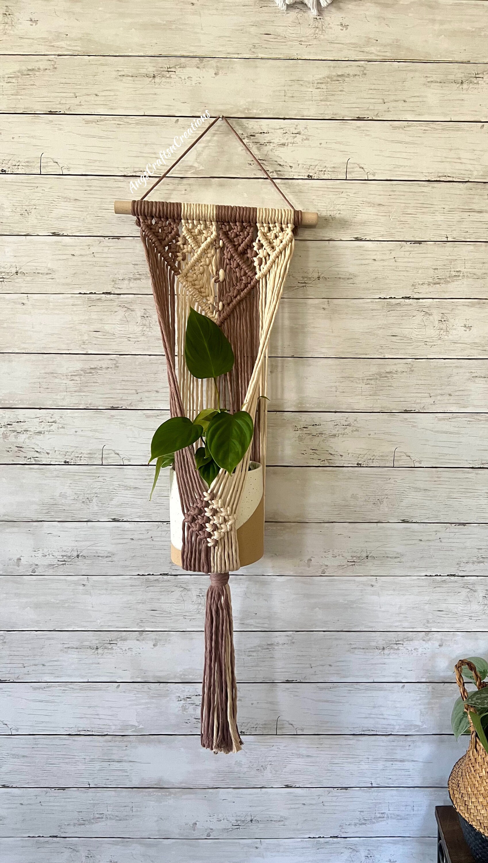 Macrame Wall Plant Hanger/plant Hanger Home Decor/boho - Etsy