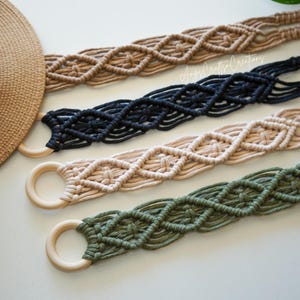 Macrame Hat Holder: Macrame Wall Hanging - Etsy