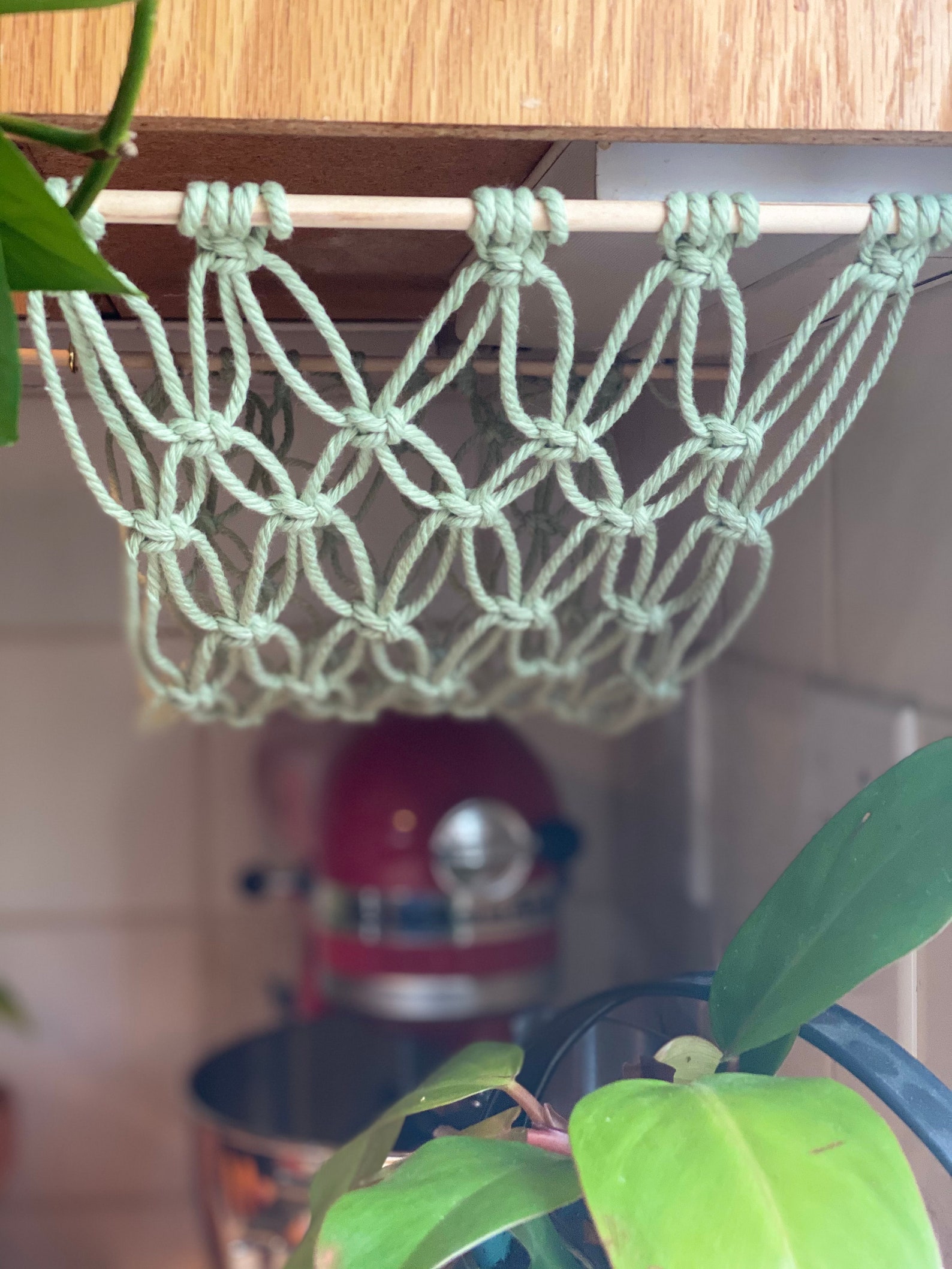 Macrame Fruit and Vegetable Hammock/hanging Hooks - Etsy