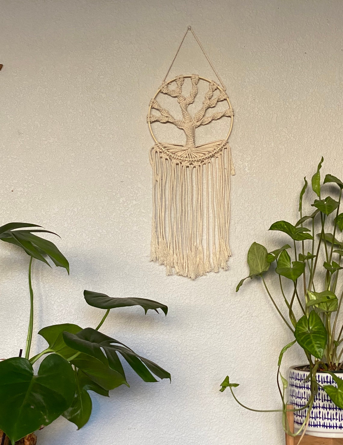 Macrame Tree of Life Wall Hanging: 3 Color Optionslow in | Etsy