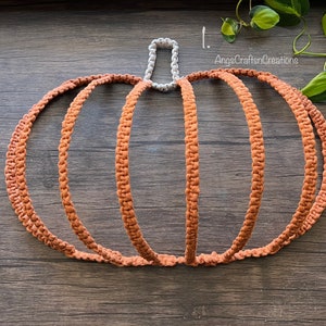 Macrame Pumpkin Wall Hanging//pumpkin Decor//limited Quantity - Etsy