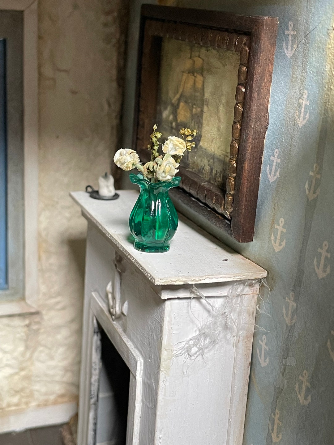 Miniature Wilted Roses Bouquet Dead Plant Haunted Dollhouse - Etsy