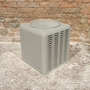 1/12 Scale Diorama, Model, Modern Dollhouse Air Conditioner - Etsy