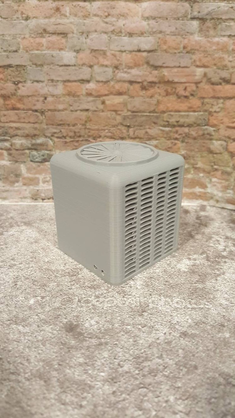 1/12 Scale Diorama Model Modern Dollhouse Air Conditioner - Etsy