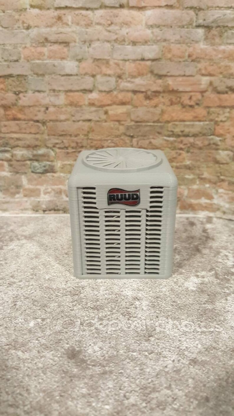 1/12 Scale Diorama Model Modern Dollhouse Air Conditioner - Etsy