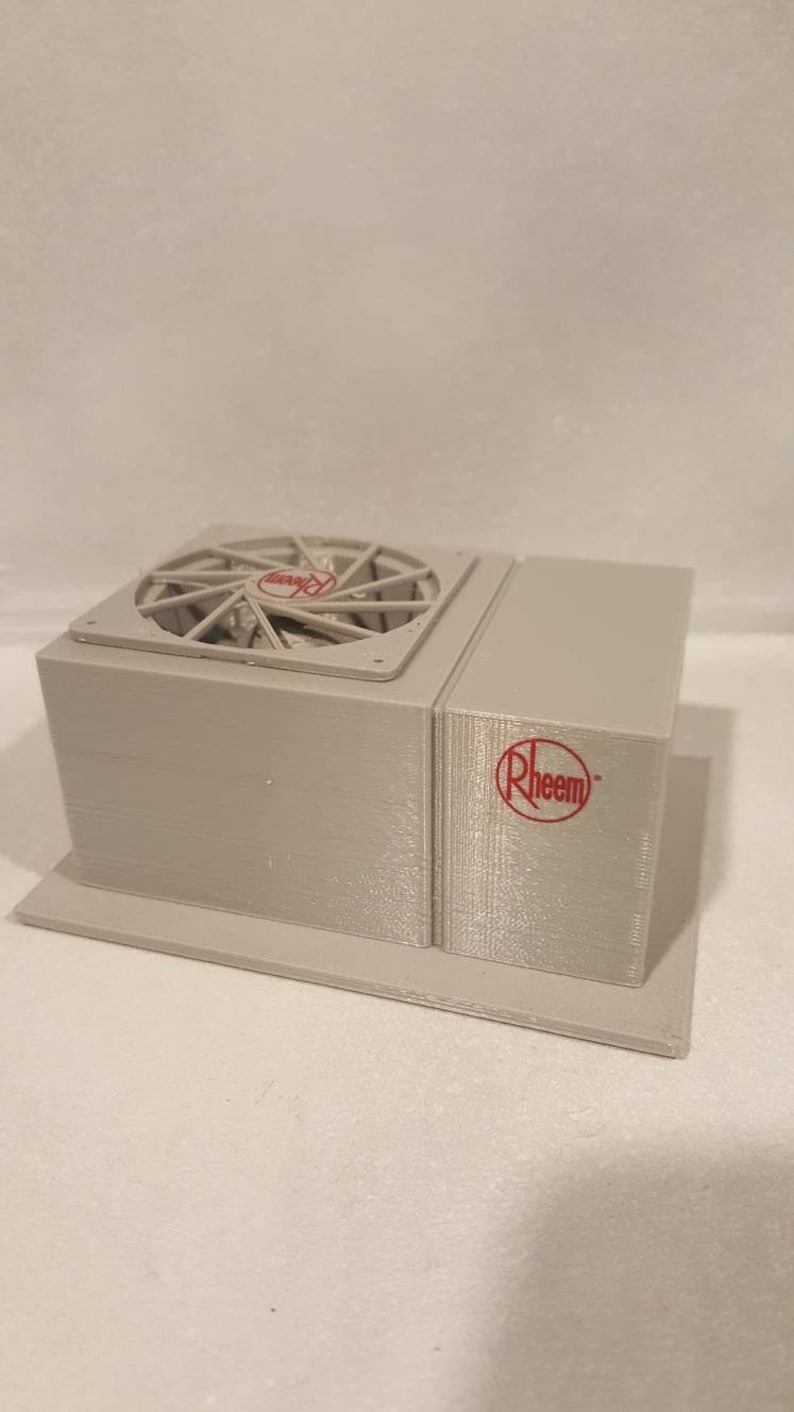 1/12 Scale Diorama Model Dollhouse Air Conditioner - Etsy