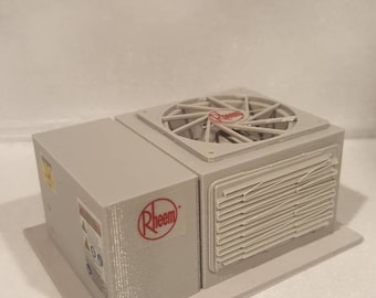 1/12 Scale Diorama, Model, Modern Dollhouse Air Conditioner - Etsy