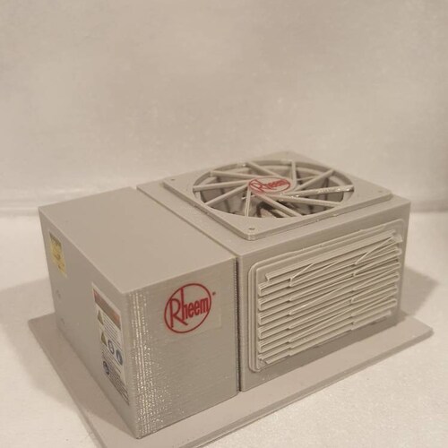 1/12 Scale Diorama Model Dollhouse Air Conditioner - Etsy