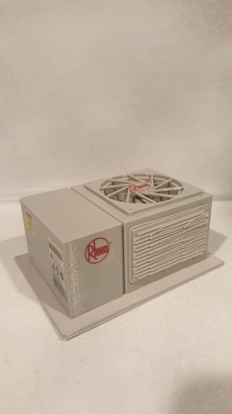 1/12 Scale Diorama, Model, Dollhouse Air Conditioner - Etsy