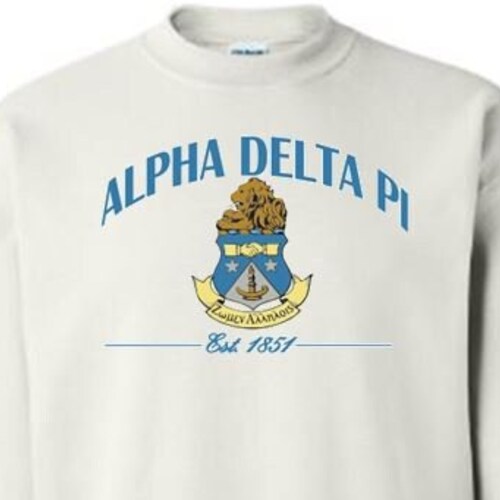 Alpha Delta Pi Wooden Sorority Letters Greek Letters Big - Etsy