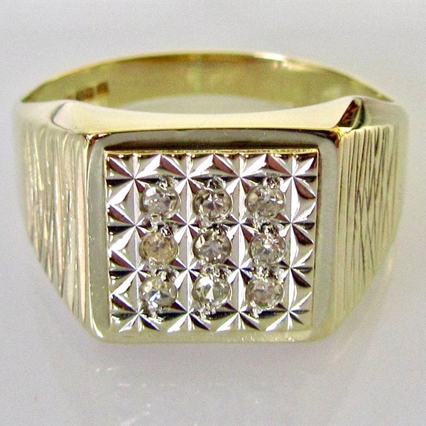 Multi Diamond Ring - Etsy