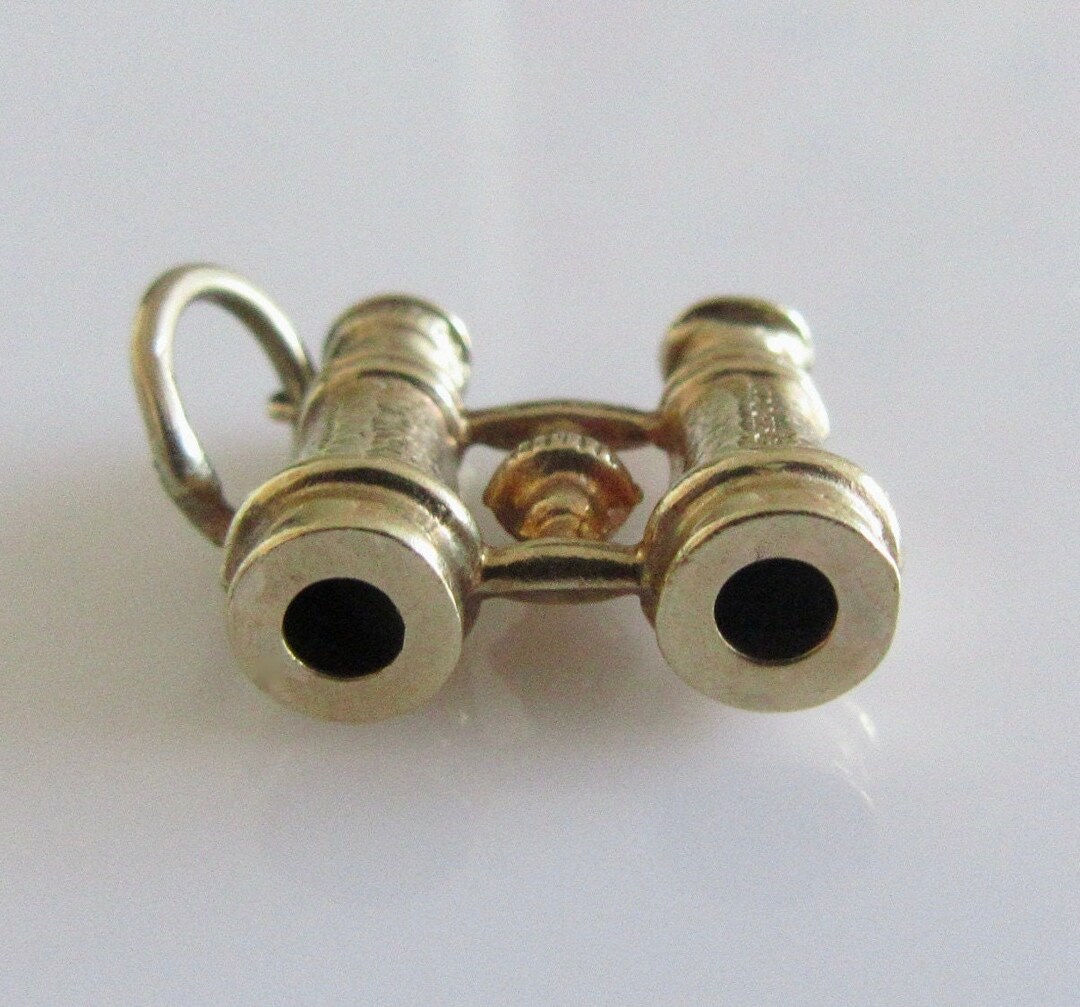 9ct Gold Pair of Binoculars or Field Glasses Charm or Pendant - Etsy ...