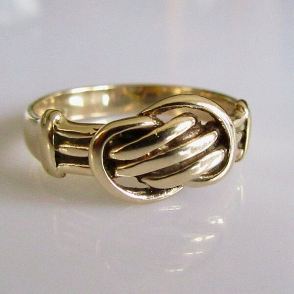 Infinity Knot Ring - Etsy