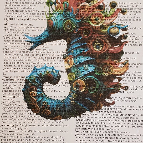 Dictionary Theme - Etsy