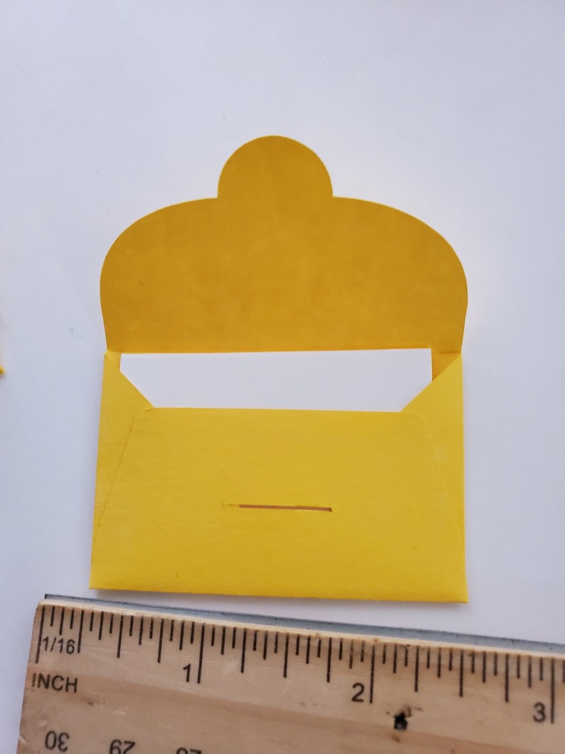 Mini Tuck-in Envelopes in Solid Colors 2.25 Inches Wide by 1.5 - Etsy