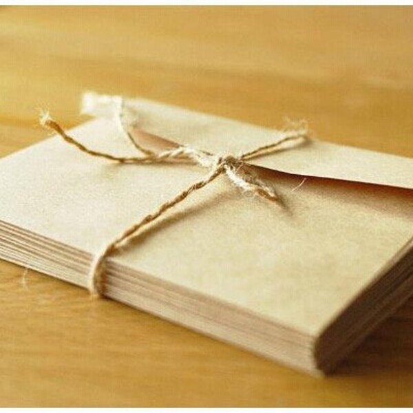 Kraft Envelopes - Etsy