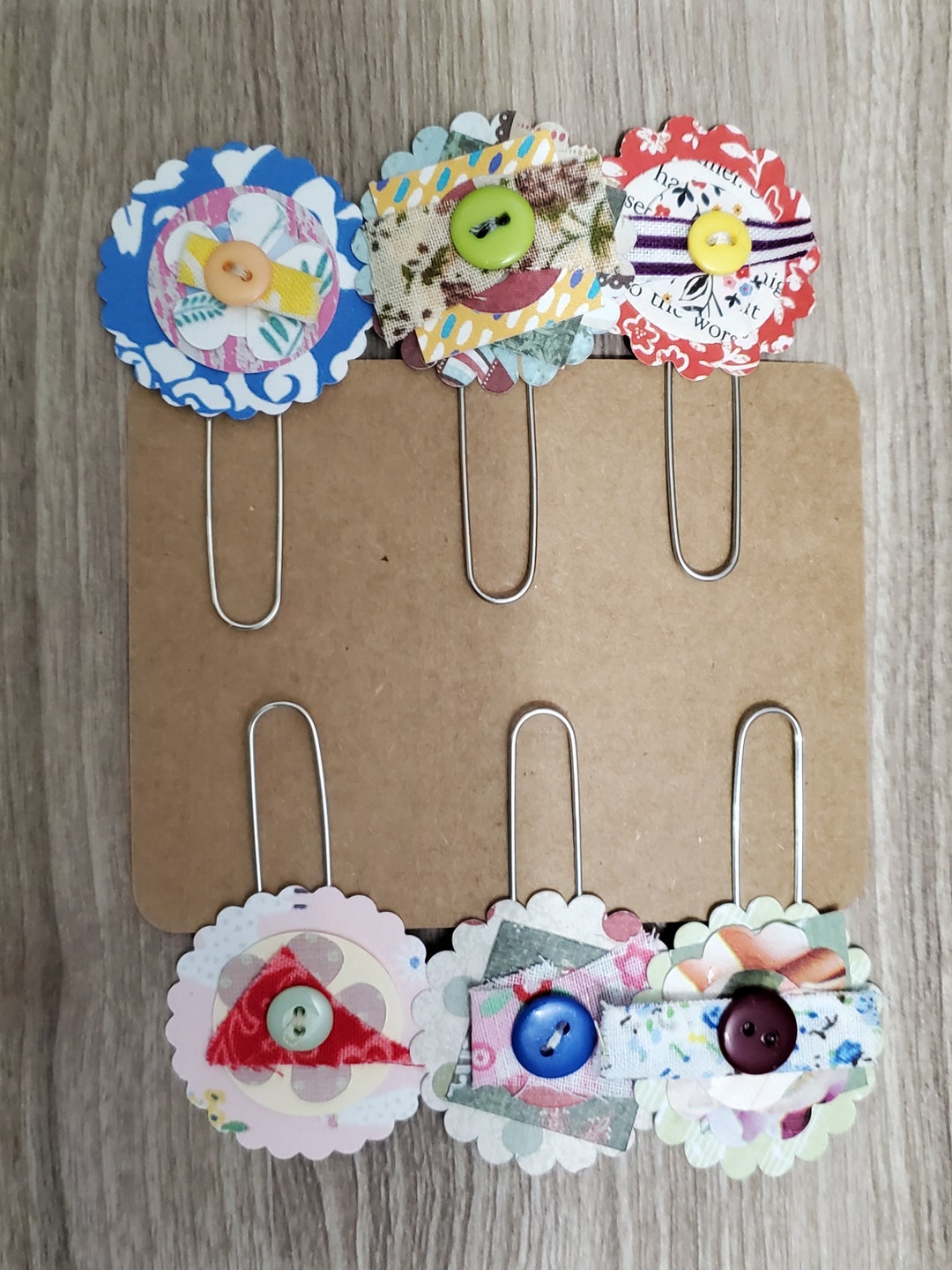 Handmade Jumbo Paperclip Bookmarks - Set of 10, Teacher Gift - Etsy