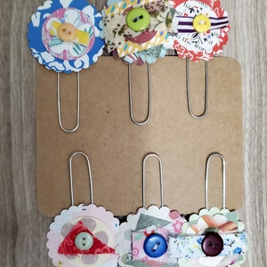 Set of 10 Handmade Jumbo Paperclip Bookmarks – Perfect Gifts for ...