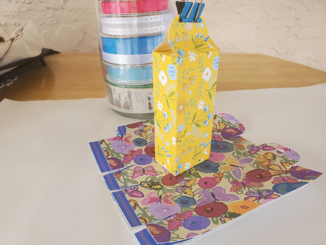 Bulk Ready to Assemble Small Milk Box Rectangular Advent Gift Boxes ...