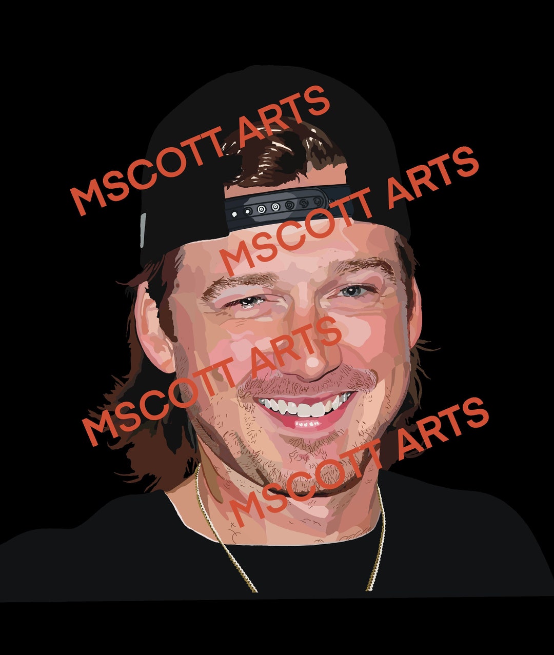 Morgan Wallen Art Digital Download - Etsy