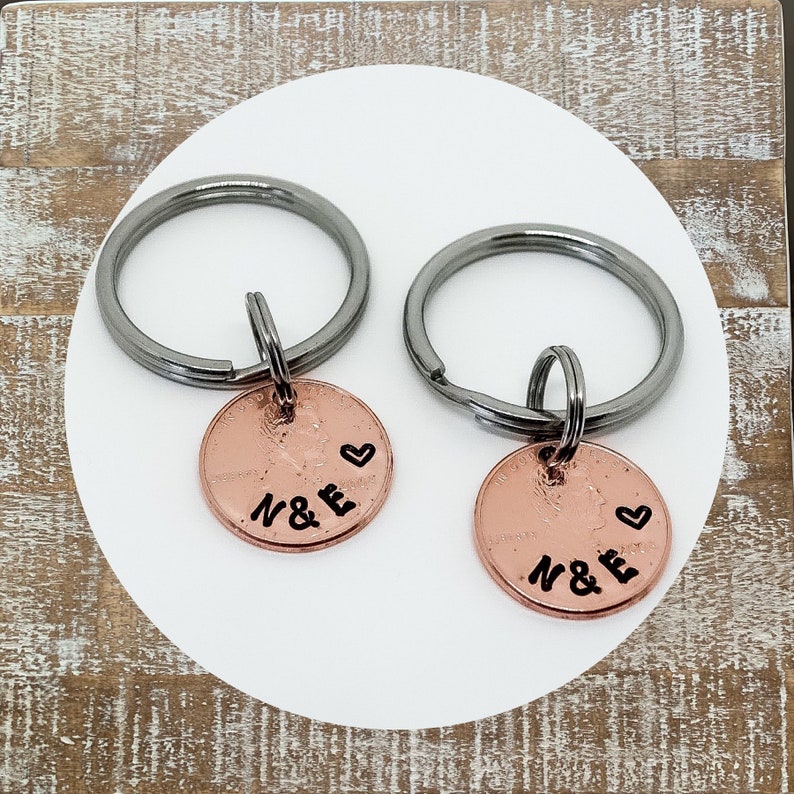 His and Hers Couples Key Chain Couple Key chain | Etsy
