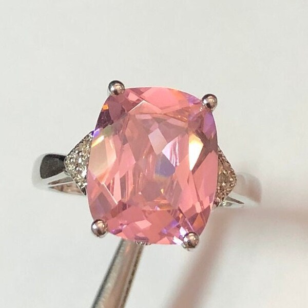 Pink Ice Ring - Etsy