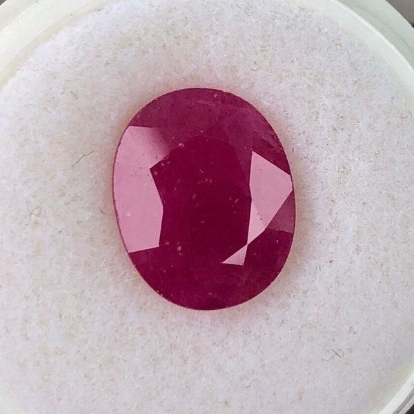 Glass Filled Ruby - Etsy