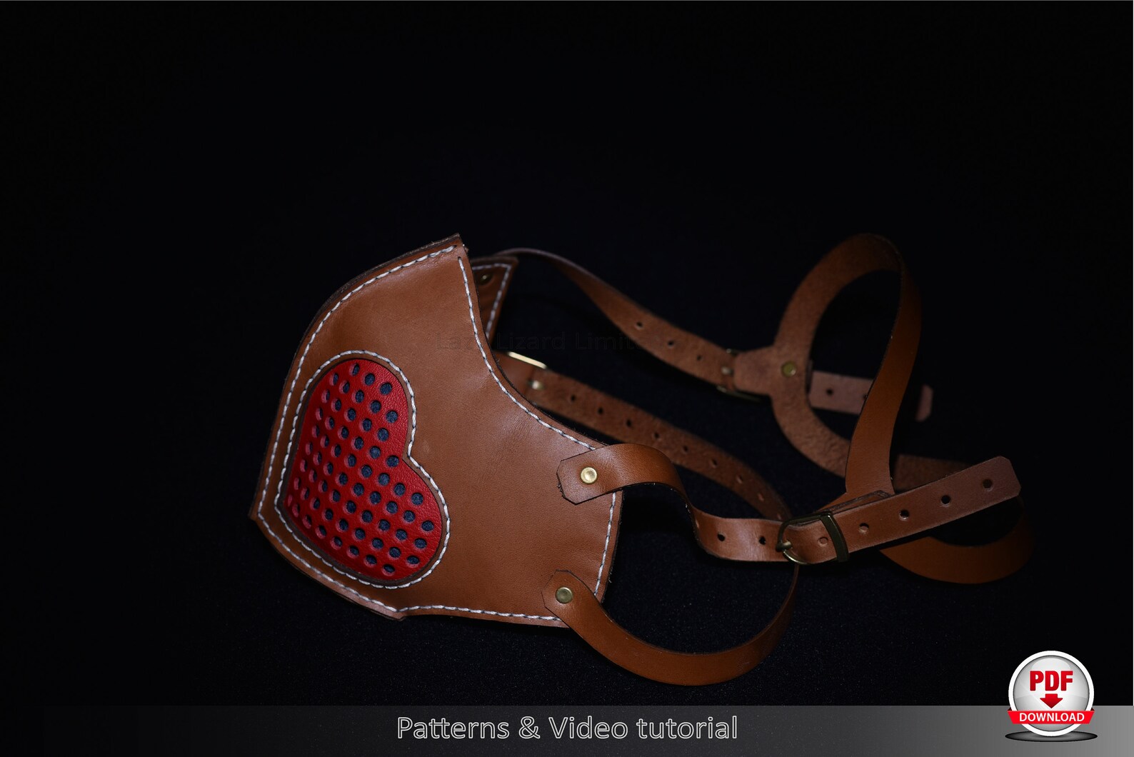 Leather Face Mask Pattern With Changeable Filter (PDF Pattern) - Etsy
