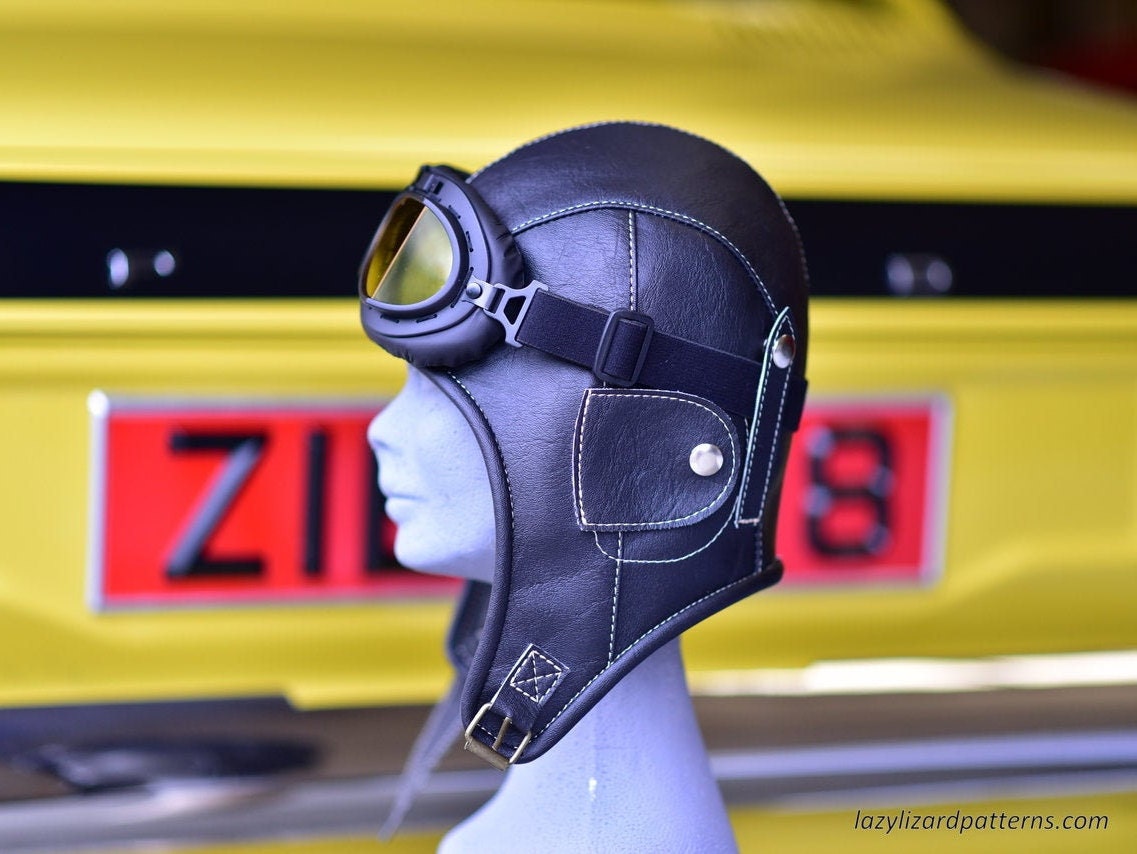 Aviator Hat Digital PDF Pattern Sewing Pattern Video | Etsy