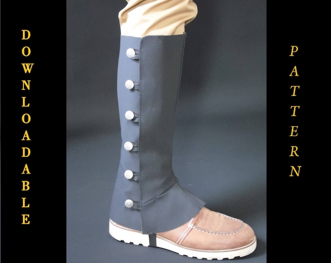 Basic Spats, Digital PDF Pattern, Sewing Tutorial - Etsy