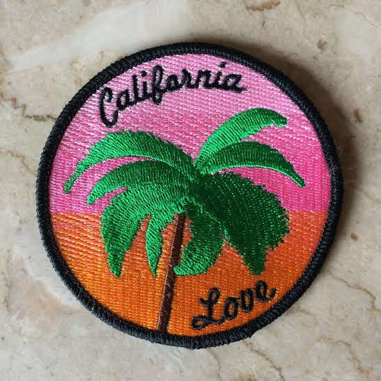 California Love Iron-0n Patch | Etsy