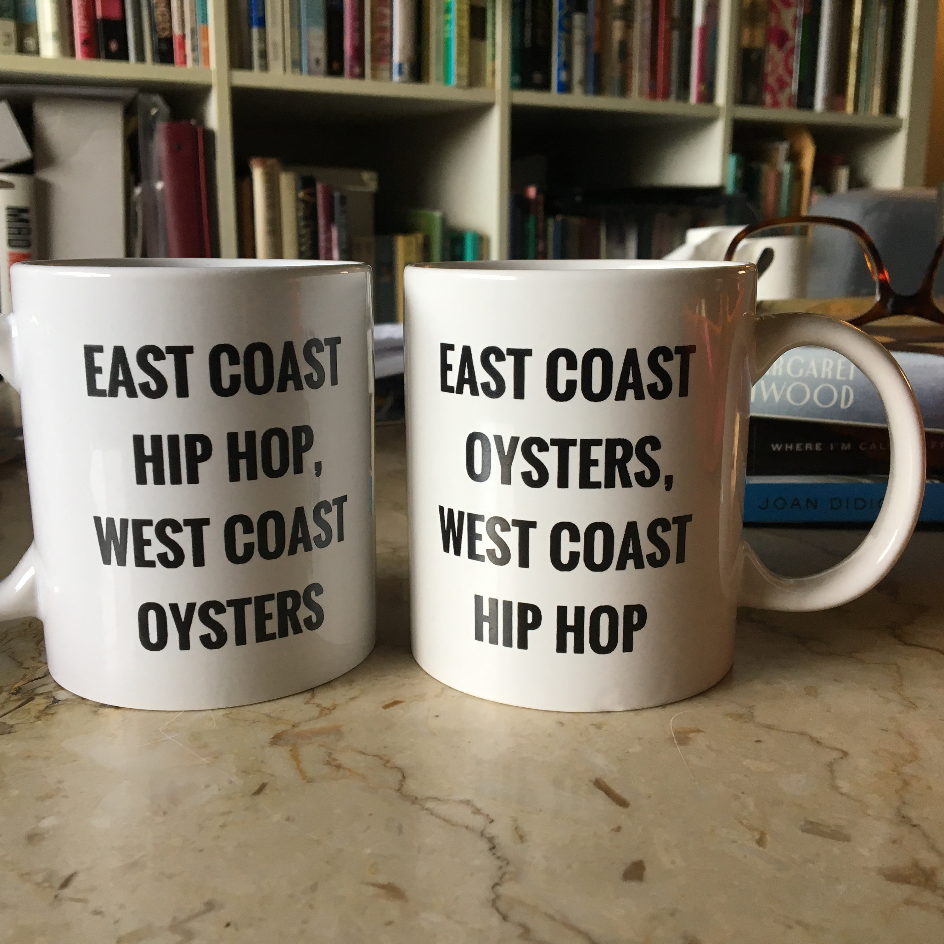 East Coast Oysters West Coast Hip Hop Mug | Etsy