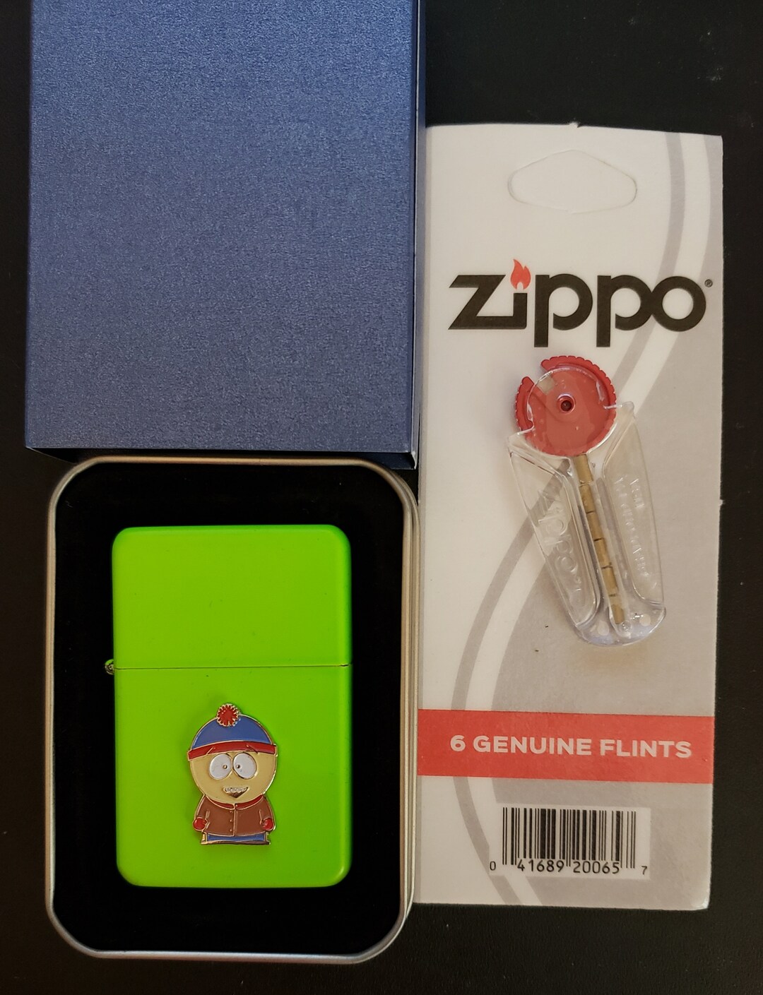 Custom Stan Emblem on Neon Green star Lighter Plus - Etsy