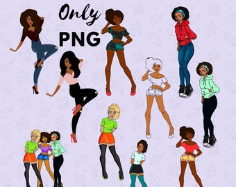 Black girl svg | Etsy