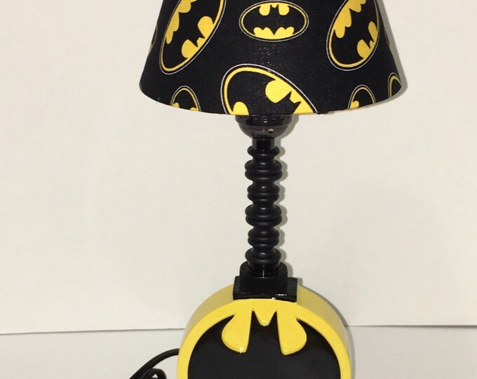 Batman Desk or Table Lamp - Etsy