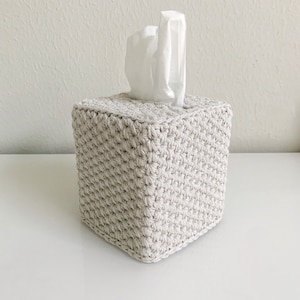 Tissue Box Cover for Cubed Square Boxes ~ Crochet Pattern ~ the CHEHOP ...