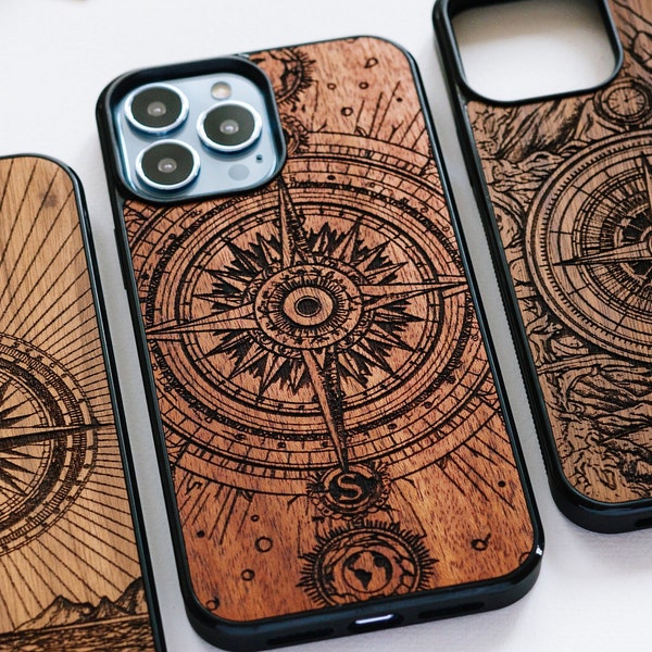 Compass iPhone Case - Etsy