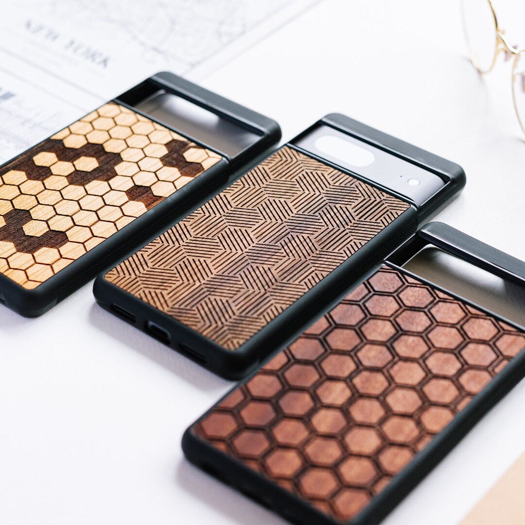 Timeless Minimalist Wood Google Pixel Case for 8a, 8 Pro 8 7a, 7, 7 Pro ...