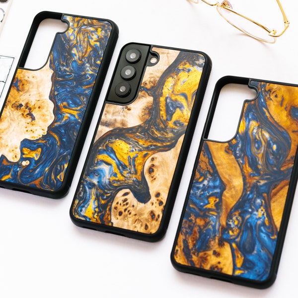 Wood Galaxy Case - Etsy