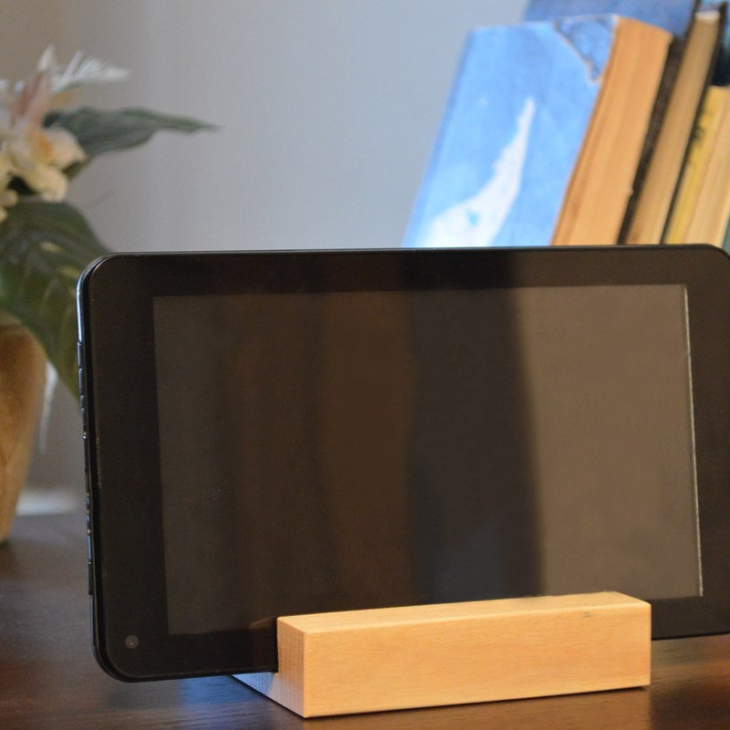 Wooden iPad Stand - Etsy
